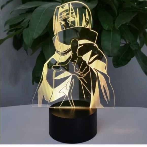 SHAOI | Toys | Shaoi 3d Illusion Lamp Anime Uchiha Itachi Anime Figures ...
